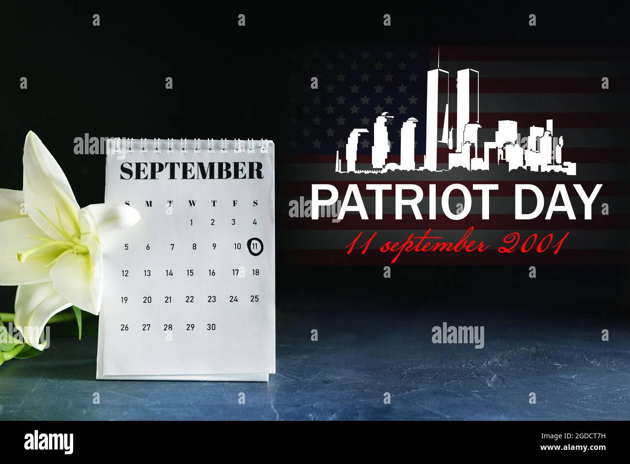 Calendar september 2001 hi-res stock photography and images - Alamy