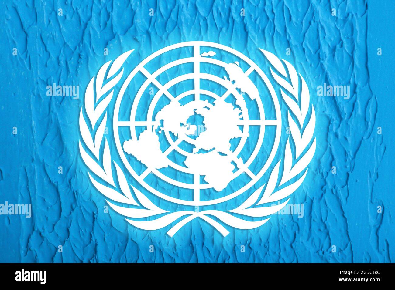 Countries of the un on map hi-res stock photography and images - Alamy