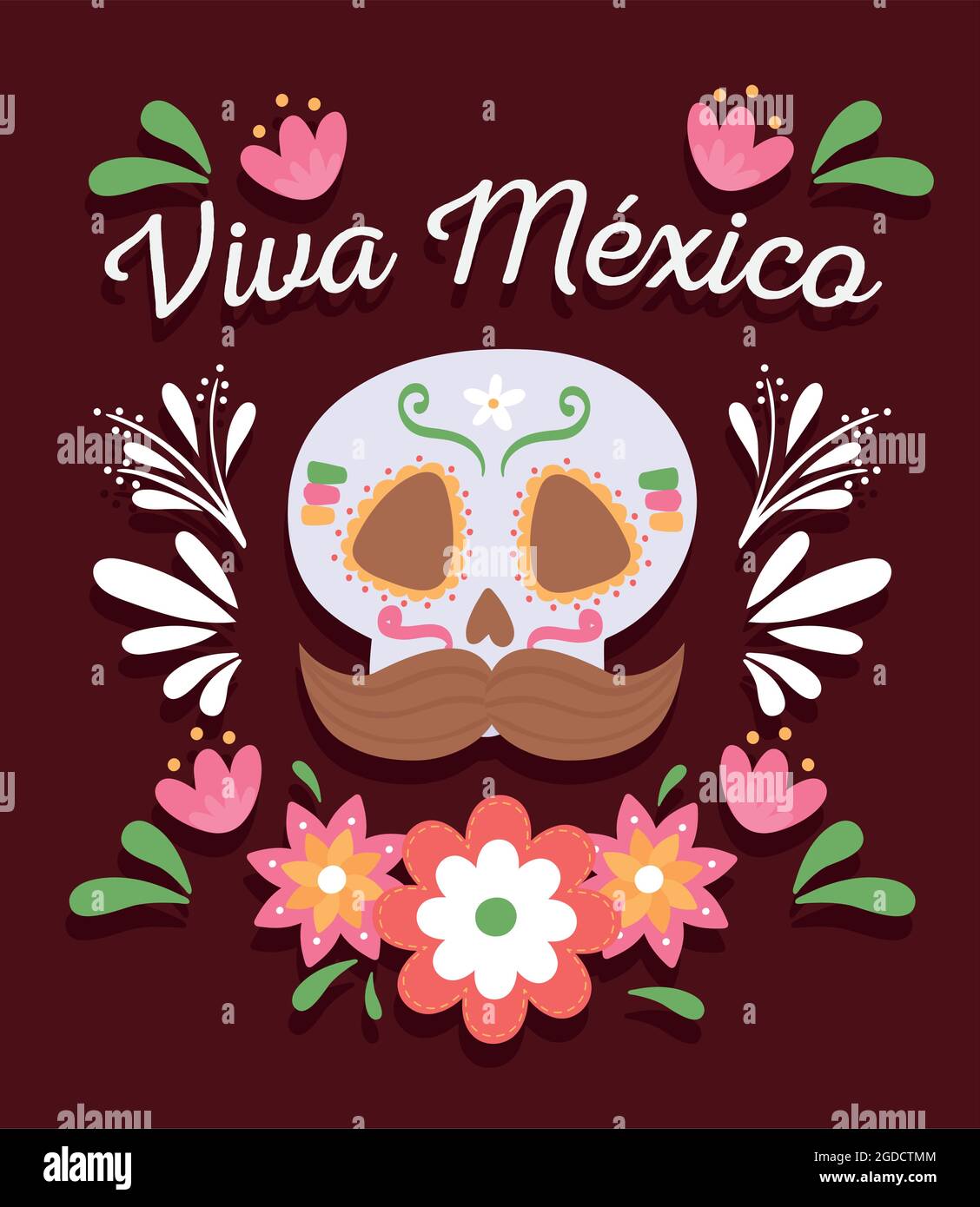 viva mexico card Stock Vector Image & Art - Alamy