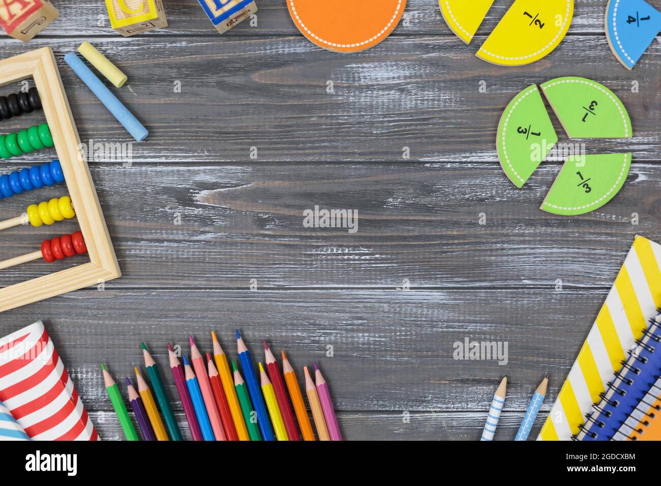 Preschool math blocks hi-res stock photography and images - Alamy