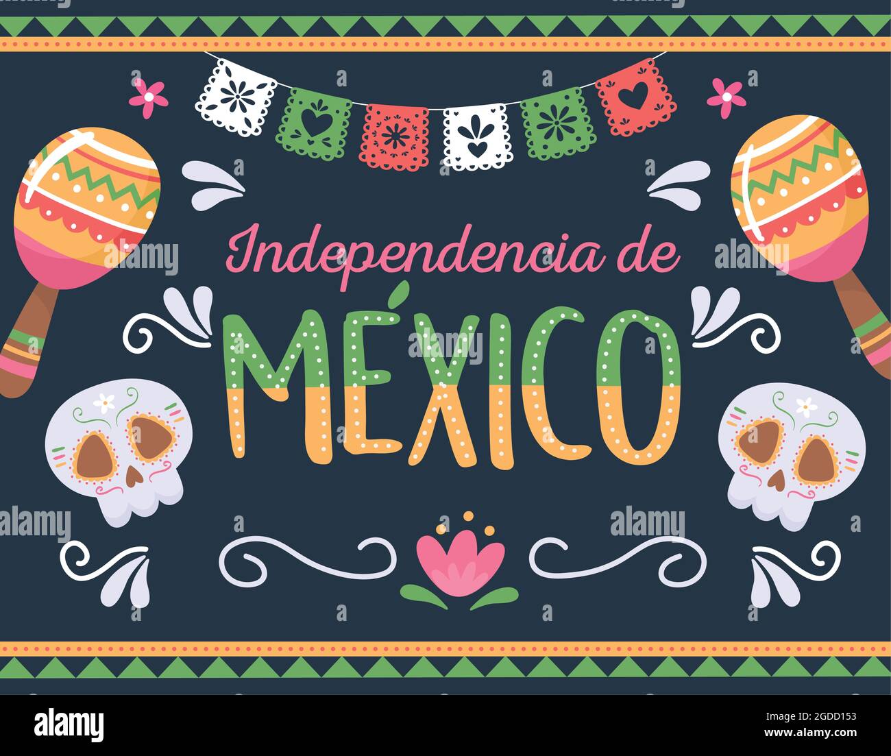Mexico fiesta history Stock Vector Images - Alamy