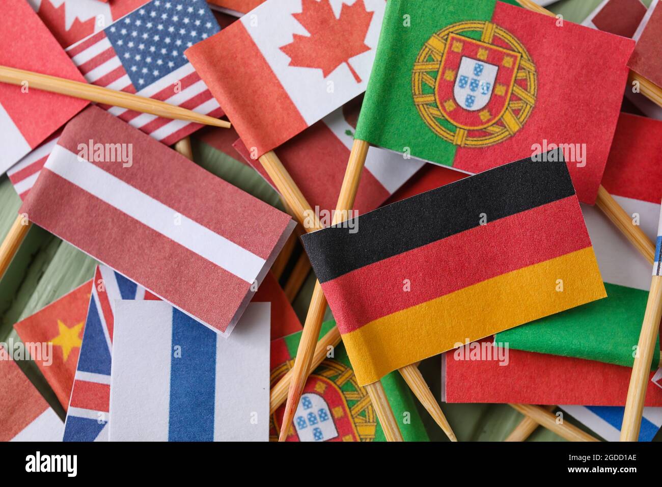 Flags of different countries as background Stock Photo - Alamy