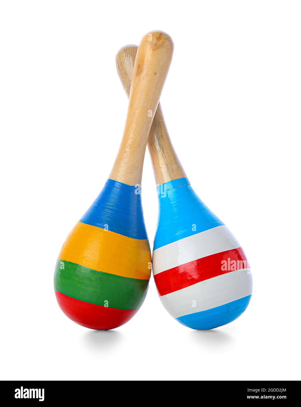Mexican maracas on white background Stock Photo - Alamy