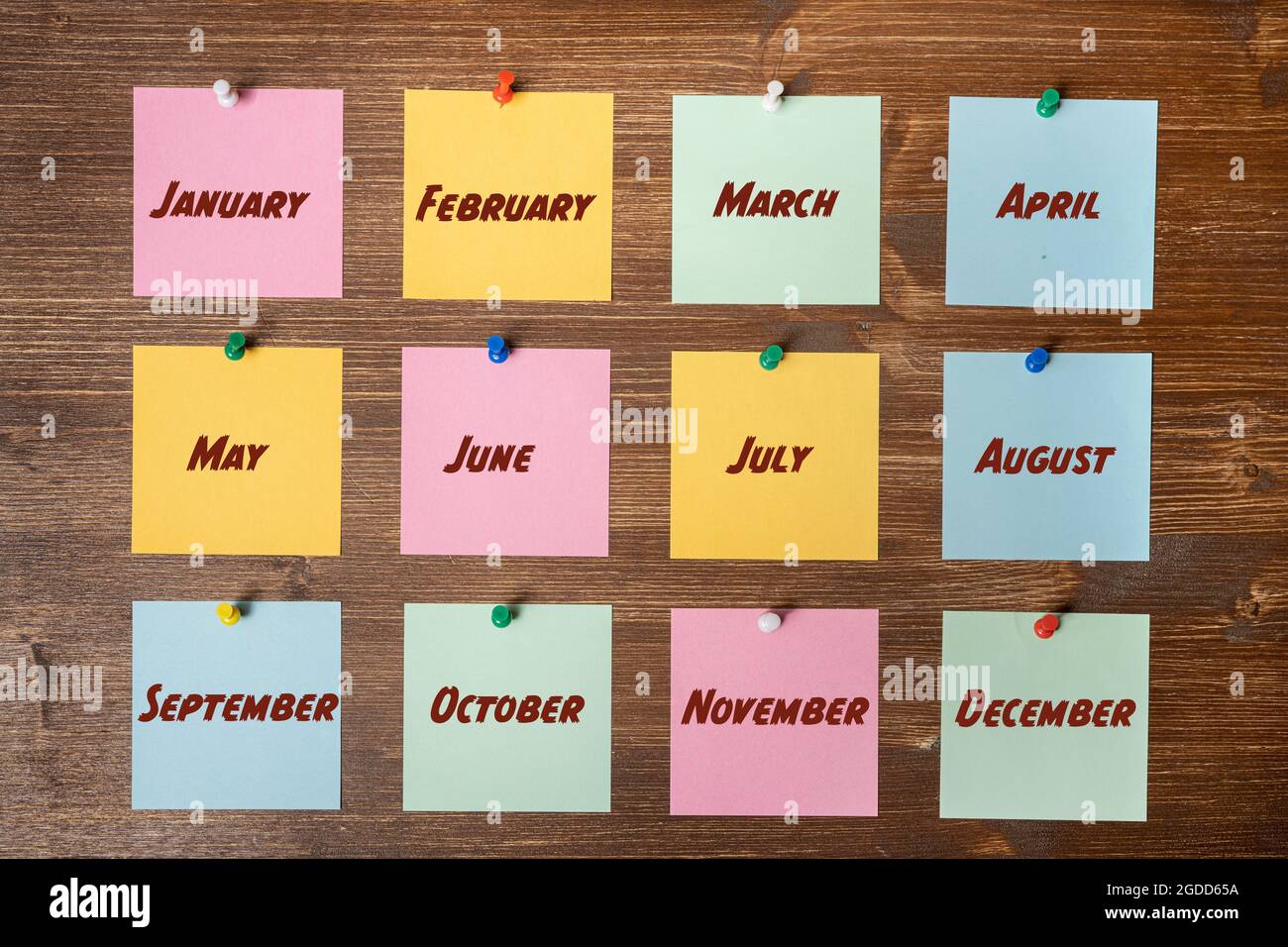 Number months hi-res stock photography and images - Alamy