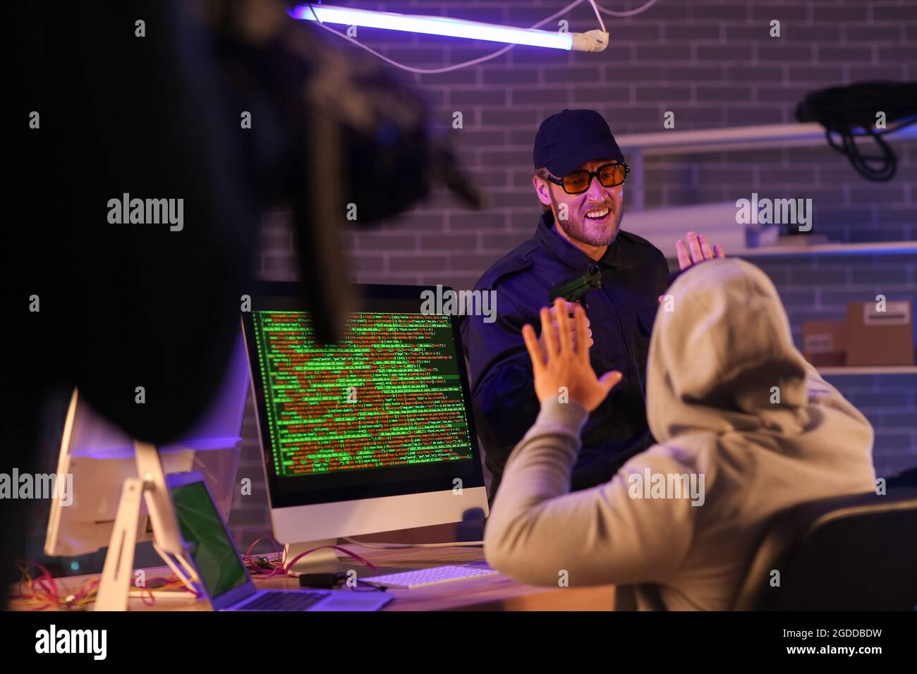 Arresting team hi-res stock photography and images - Alamy