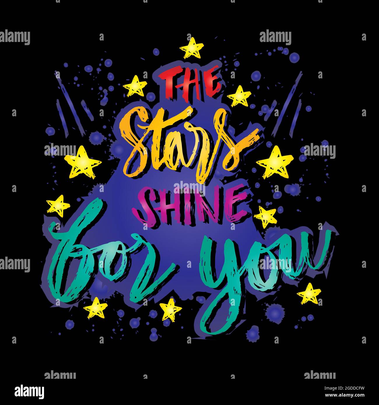 Stars Shine Quote Be A Star And Shine Your Light. But Don't Worry