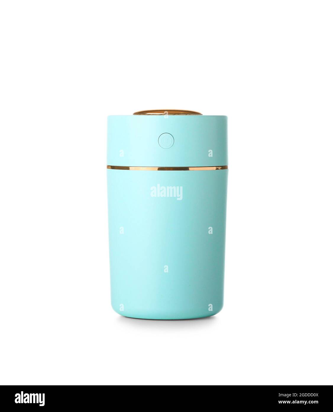 Modern humidifier on white background Stock Photo - Alamy