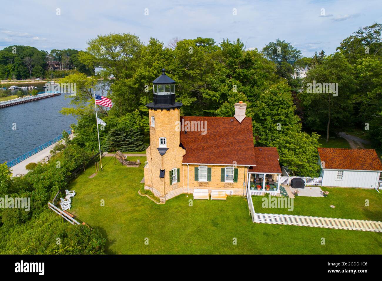White river lighthouse hi-res stock photography and images - Alamy
