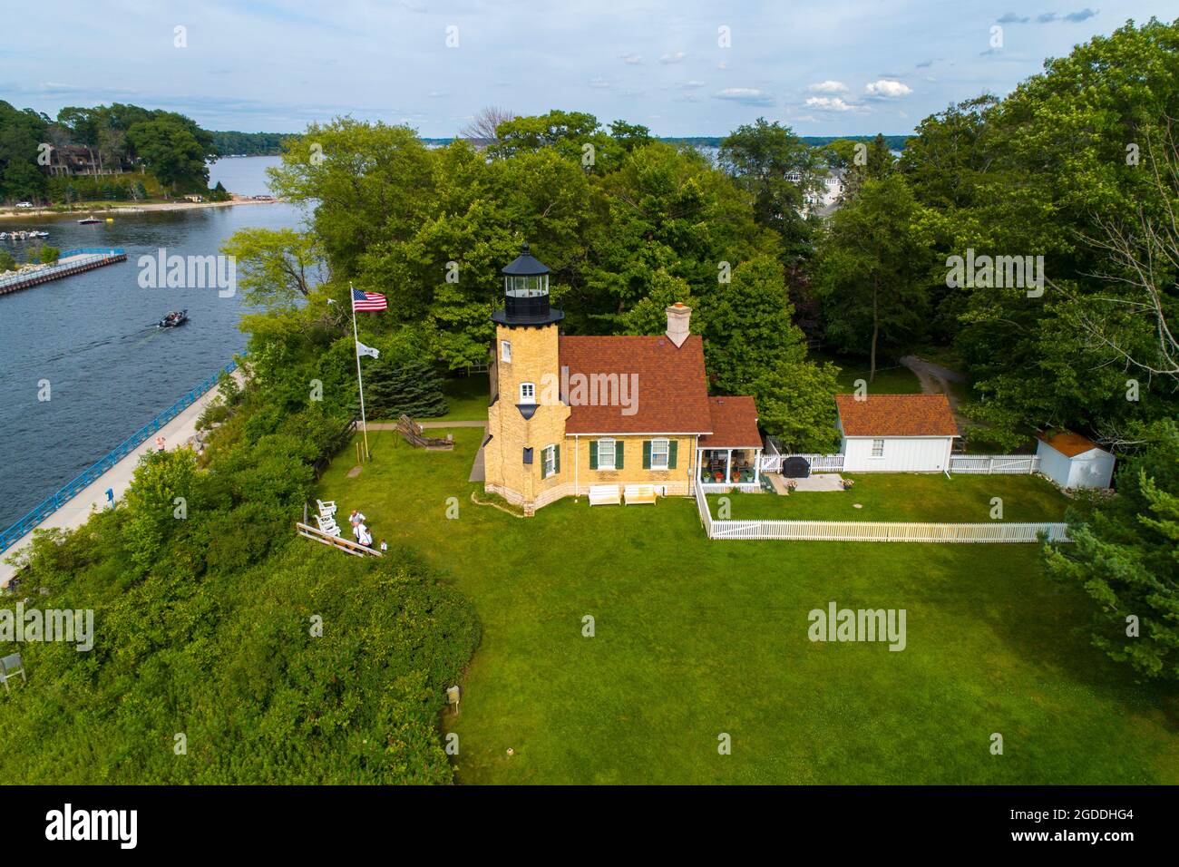 White river lighthouse hi-res stock photography and images - Alamy