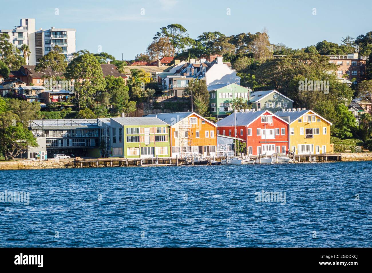 Sydney waterfront residences hi-res stock photography and images - Alamy