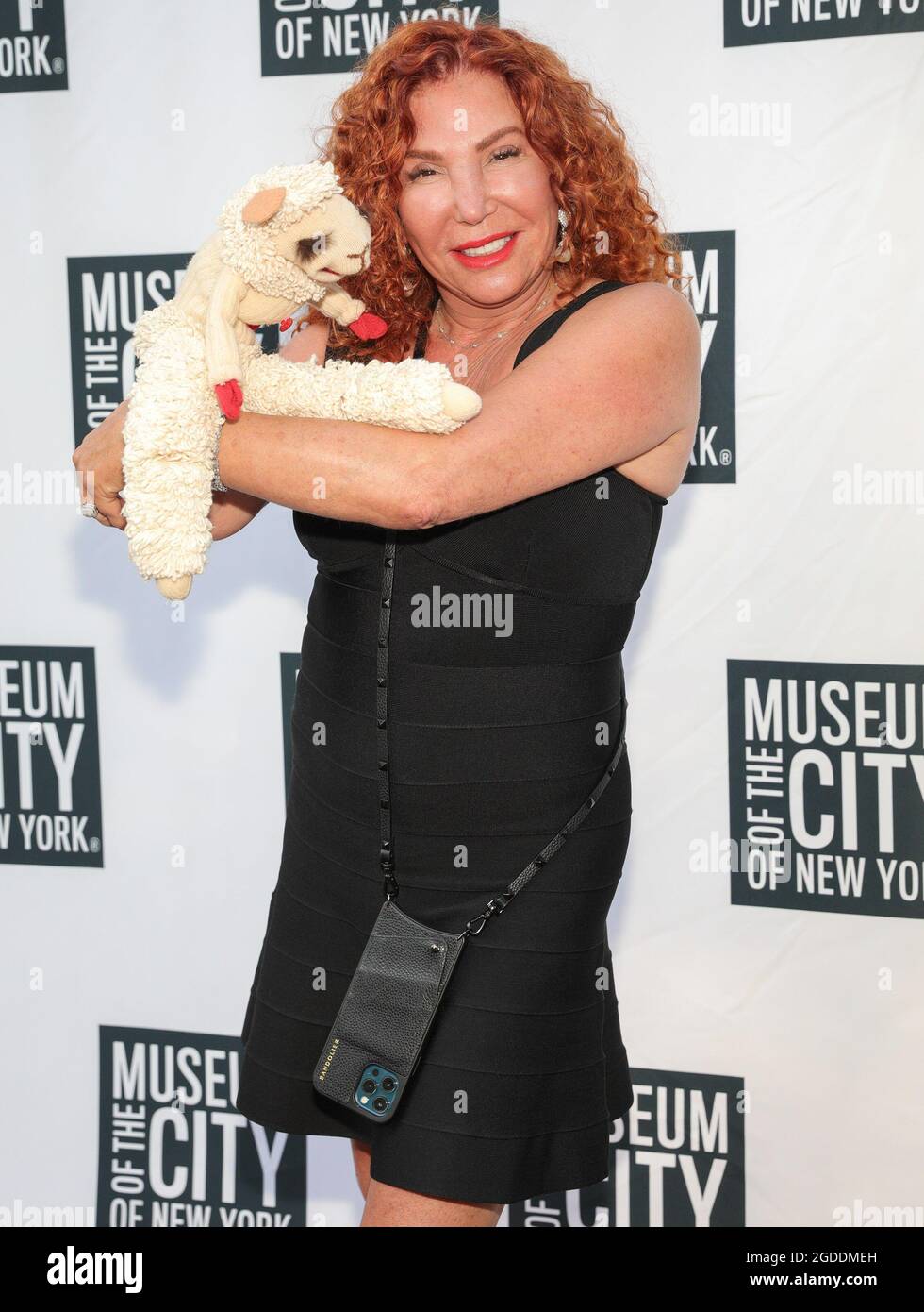 New York, NY, USA. 12th Aug, 2021. Mallory Lewis, Lamb Chop at arrivals ...