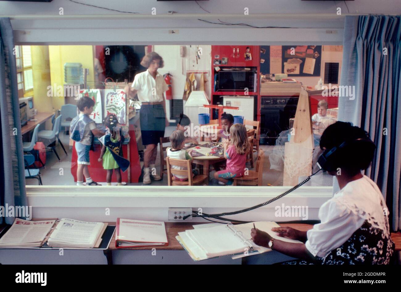 One way mirror observes hi-res stock photography and images - Alamy