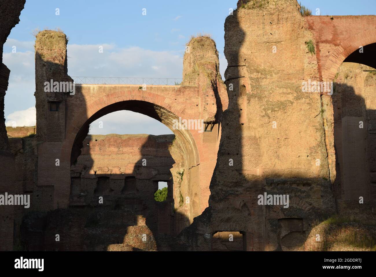 Thermae Antoninianae - Baths of Caracalla in Rome, Italy Stock Photo ...