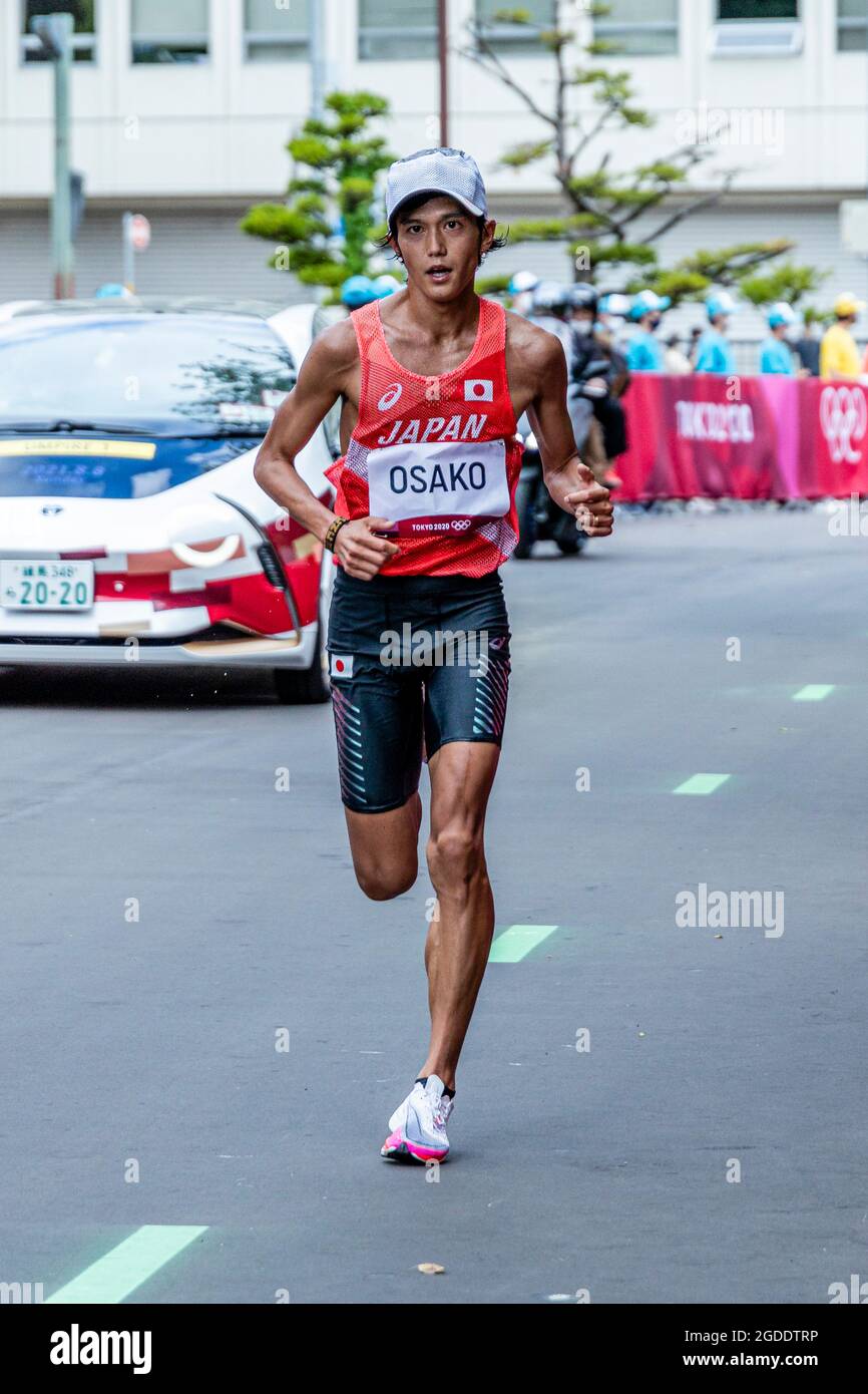 Sapporo, Hokkaido, Japan. 8th Aug, 2021. Suguru Osako (JPN) Athletics ...