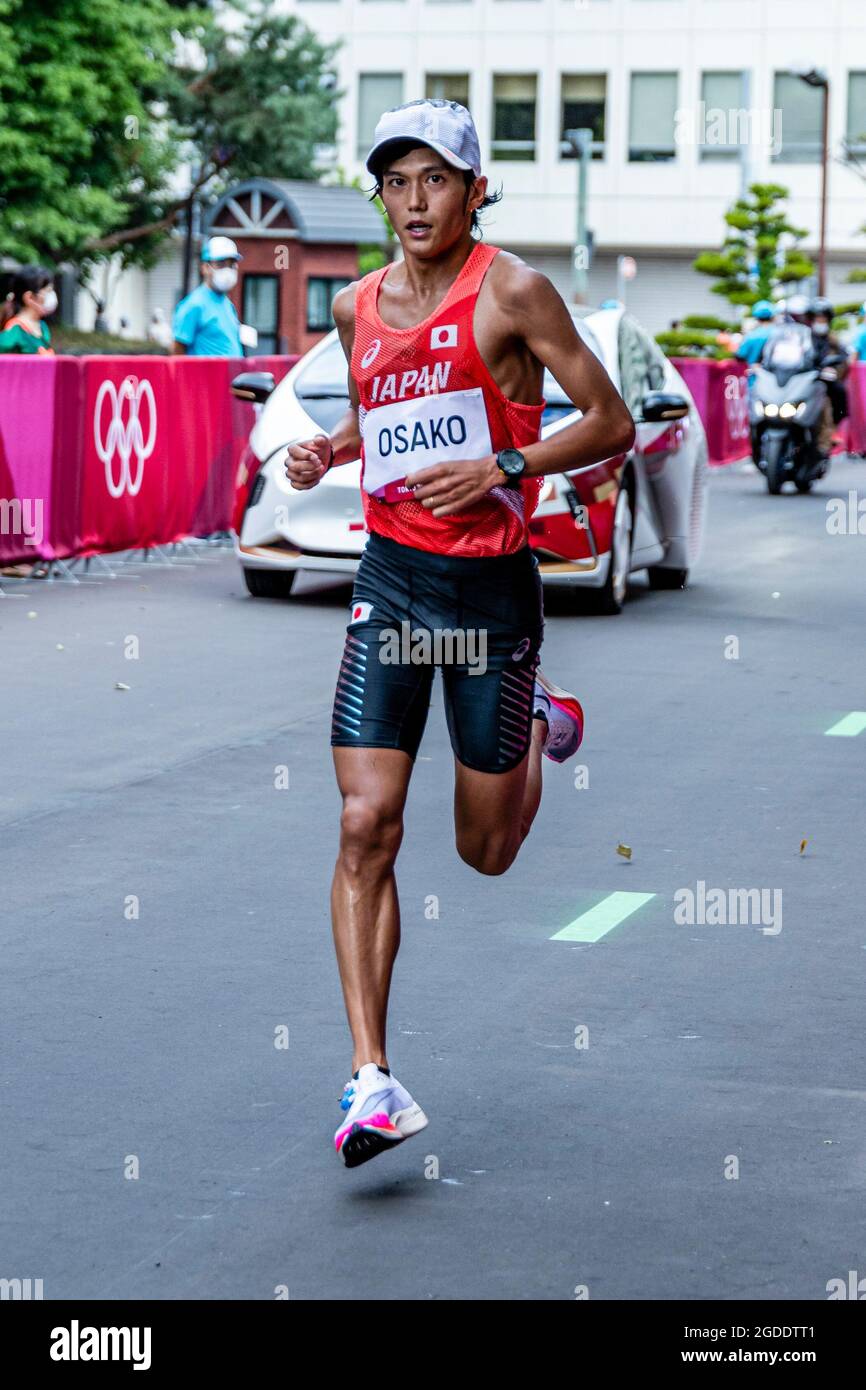 Sapporo, Hokkaido, Japan. 8th Aug, 2021. Suguru Osako (JPN) Athletics ...