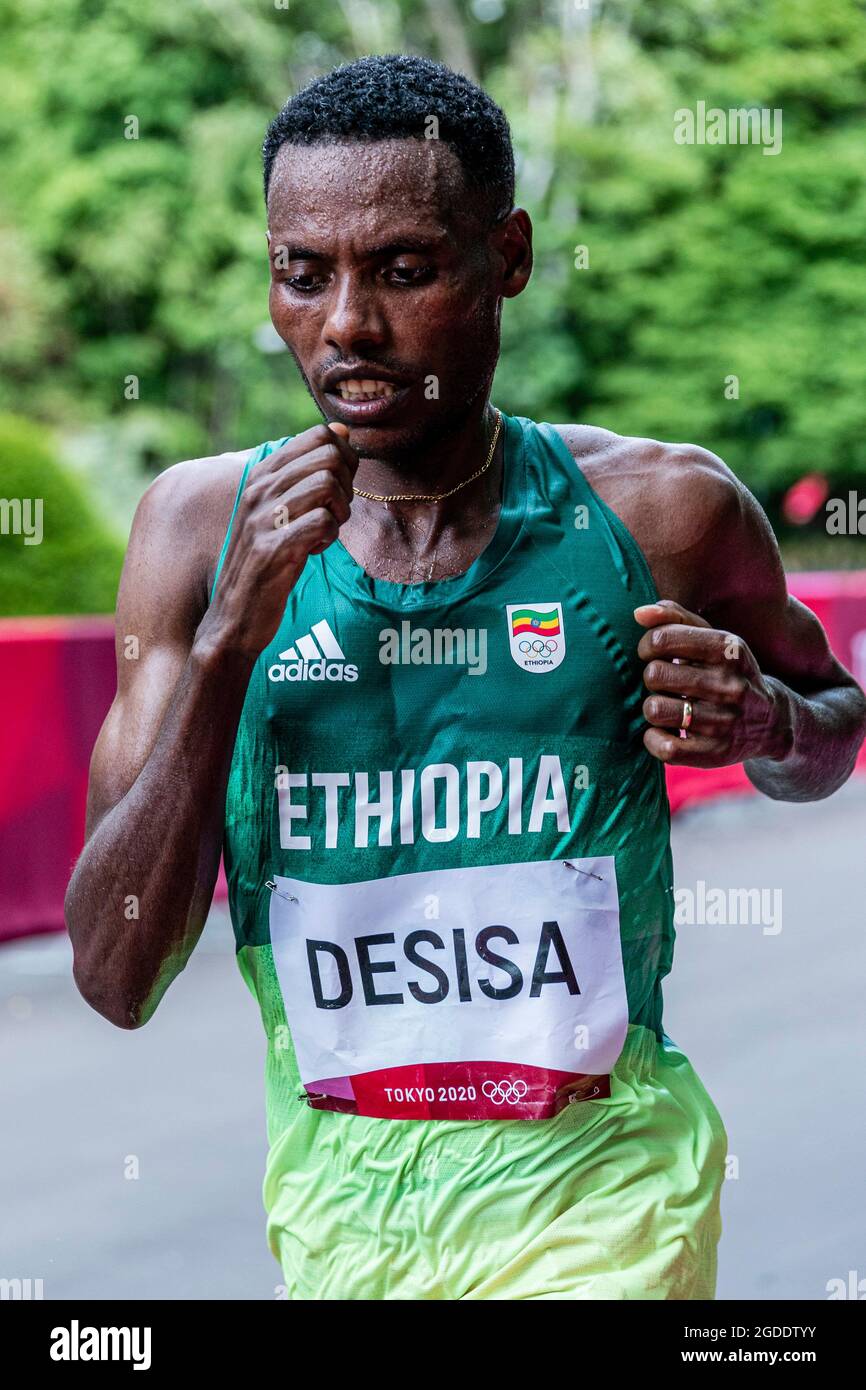 Sapporo, Hokkaido, Japan. 8th Aug, 2021. DESISA Lelisa (ETH) Athletics ...
