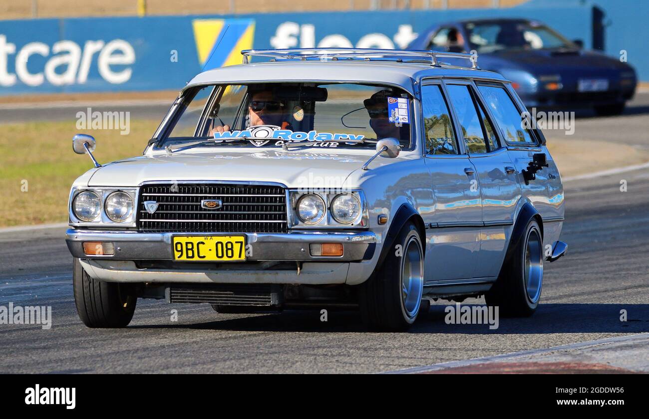 Rotary Car Event, Barbagallo Raceway, Perth, Western Australia Stock ...