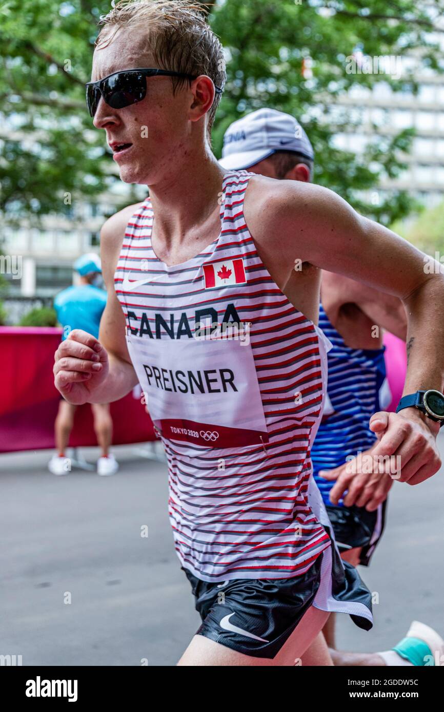 Sapporo, Hokkaido, Japan. 8th Aug, 2021. PREISNER Ben (CAN) Athletics ...