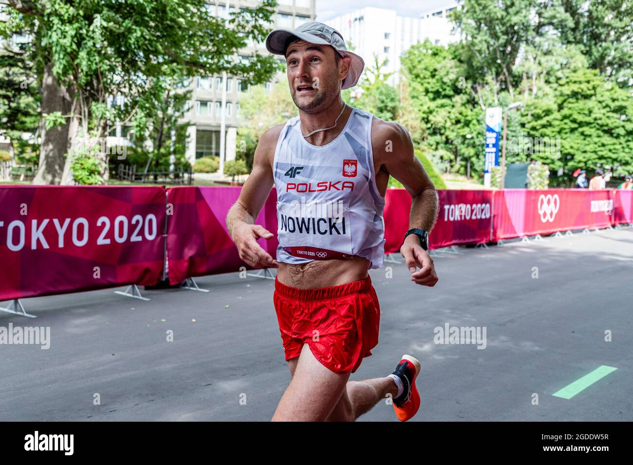 NOWICKI Adam (POL), AUGUST 8, 2021 - Athletics : Men's Marathon during the Tokyo 2020 Olympic ...