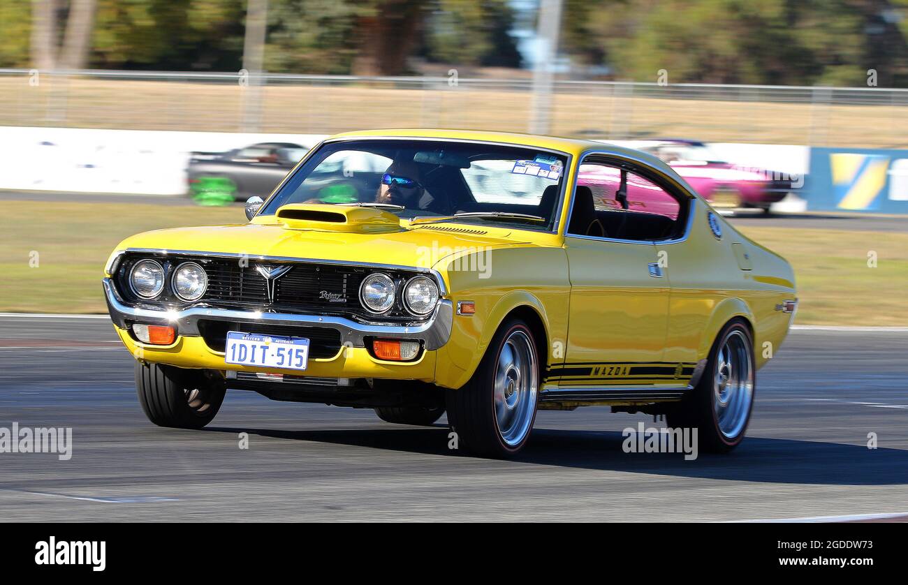 Rotary Car Event, Barbagallo Raceway, Perth, Western Australia Stock ...