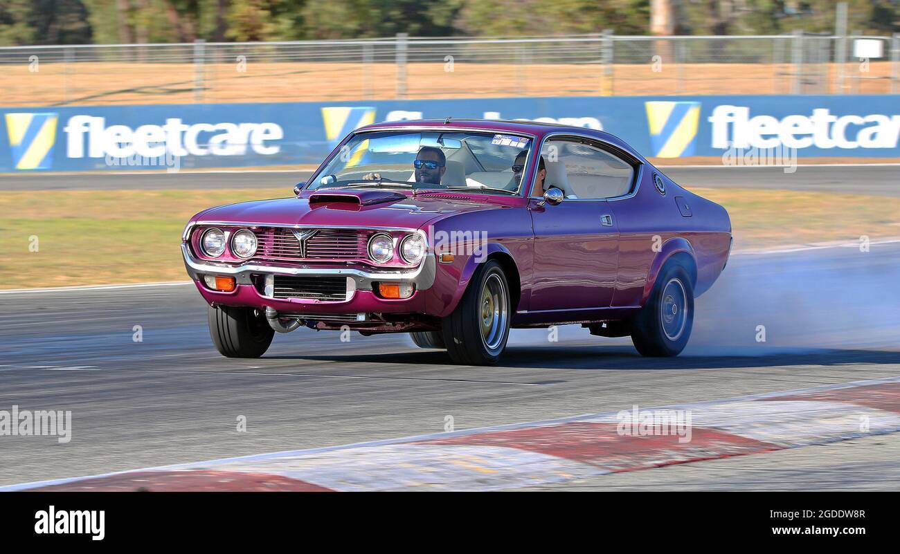 Rotary Car Event, Barbagallo Raceway, Perth, Western Australia Stock ...