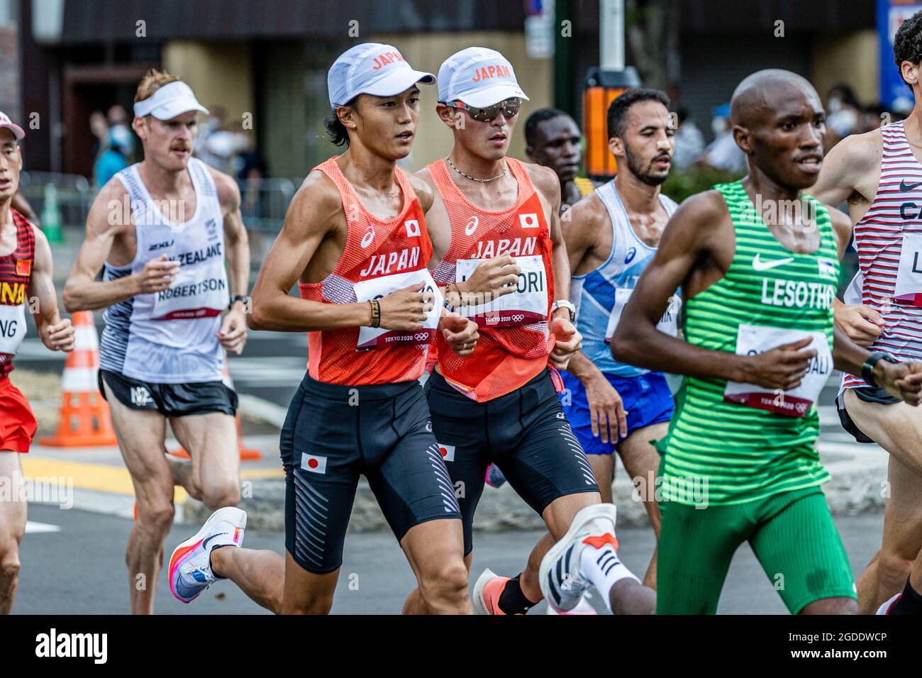 Sapporo, Hokkaido, Japan. 8th Aug, 2021. Suguru Osako (JPN), Yuma ...