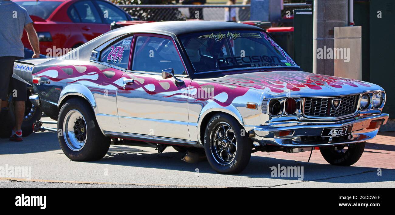 Rotary Car Event, Barbagallo Raceway, Perth, Western Australia Stock ...