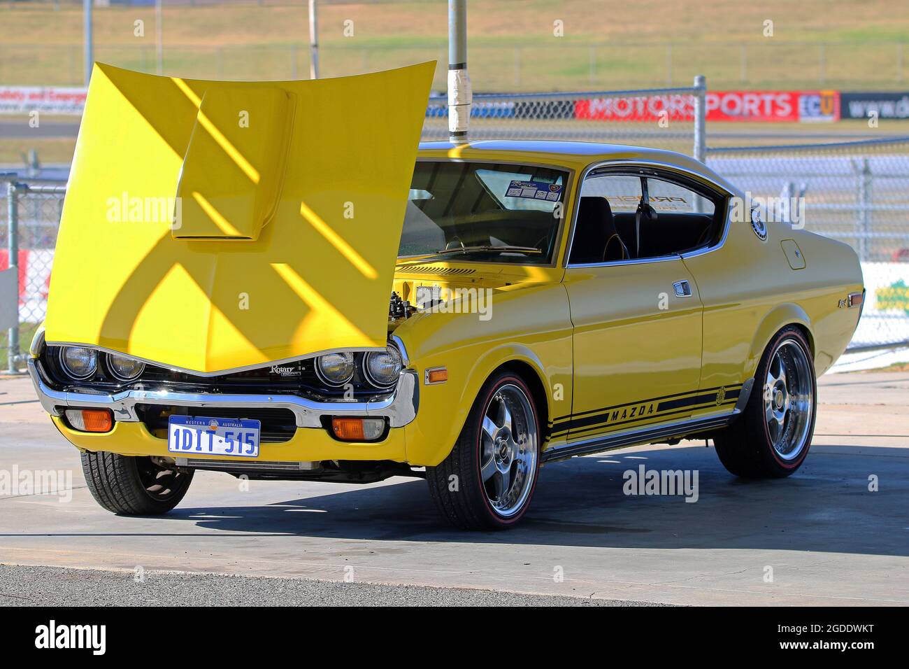Rotary Car Event, Barbagallo Raceway, Perth, Western Australia Stock ...