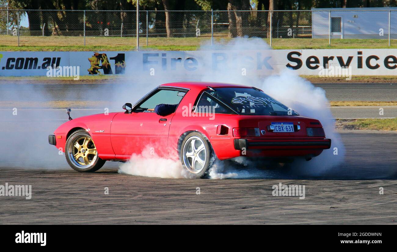 Rotary Car Event, Barbagallo Raceway, Perth, Western Australia Stock ...