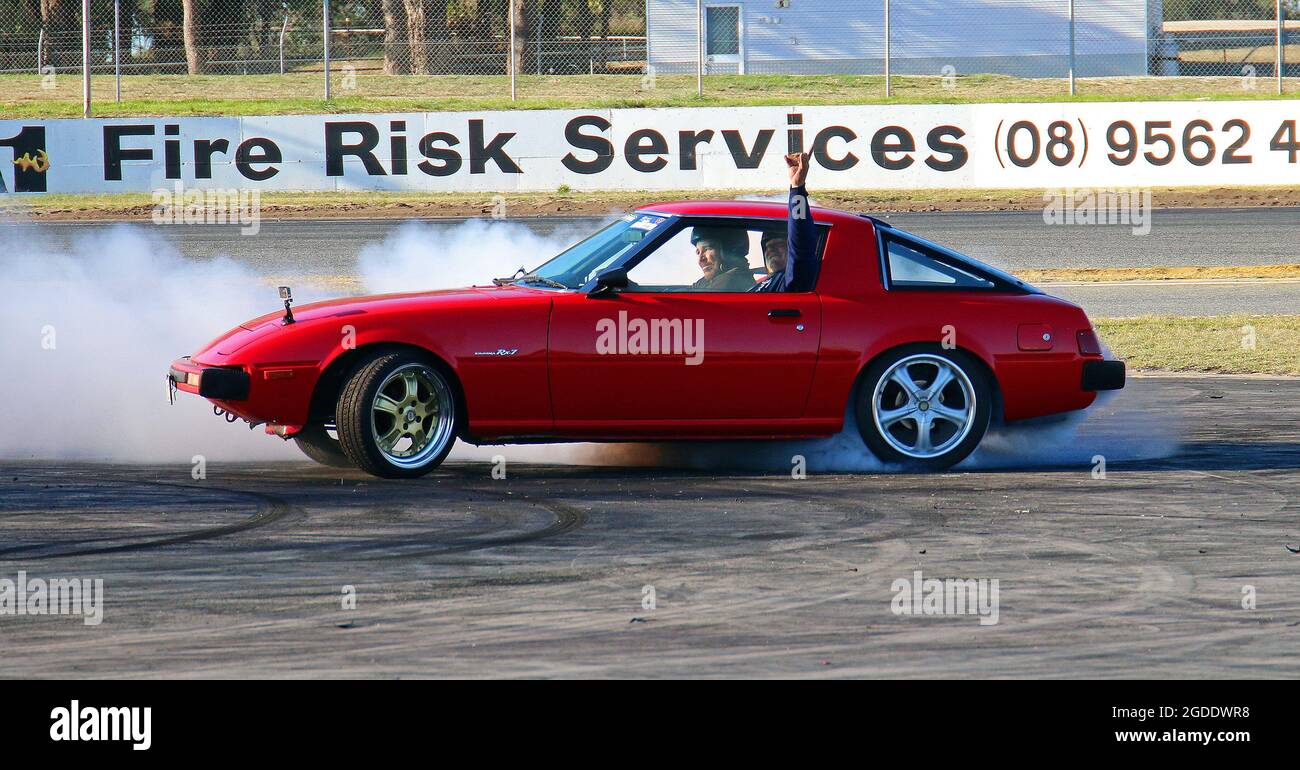 Rotary Car Event, Barbagallo Raceway, Perth, Western Australia Stock ...