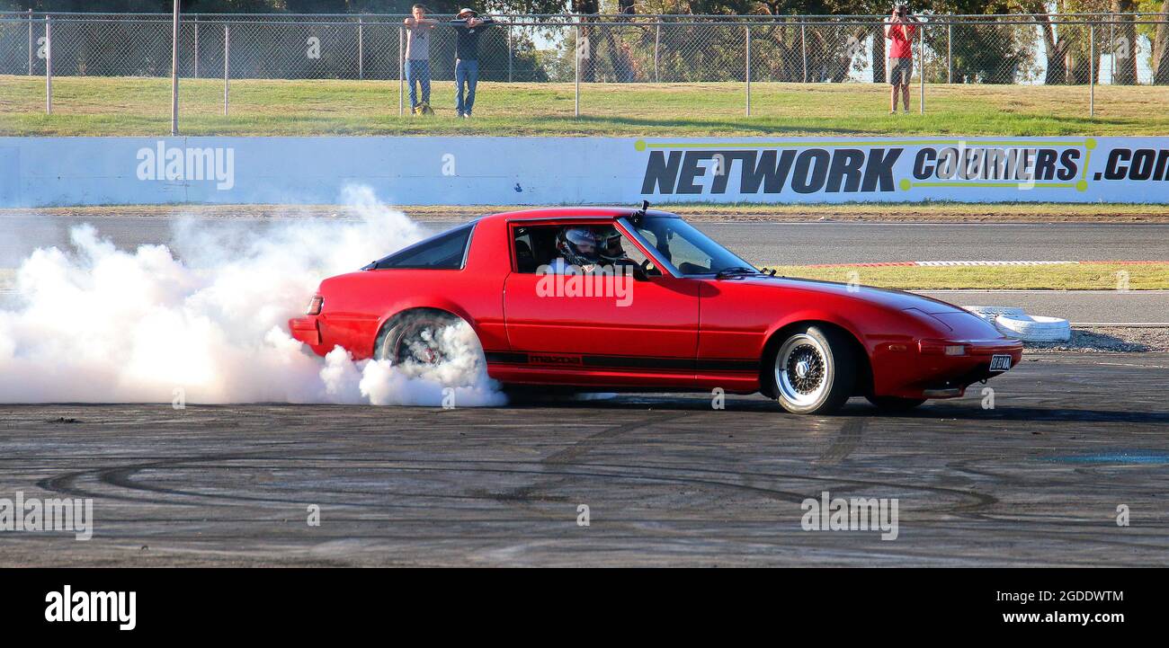 Rotary Car Event, Barbagallo Raceway, Perth, Western Australia Stock ...
