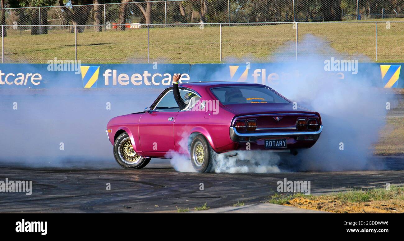 Rotary Car Event, Barbagallo Raceway, Perth, Western Australia Stock ...