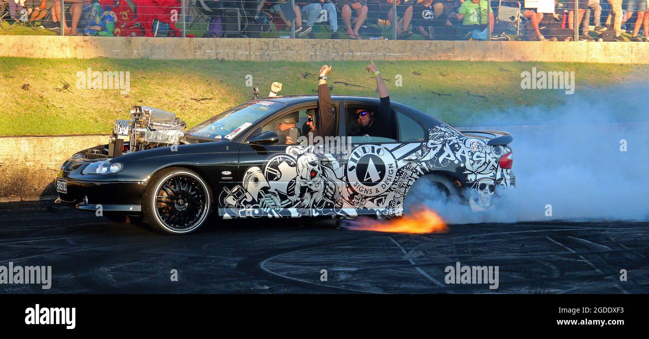 Ultimate Burnout Challenge, Perth Motorplex, Perth, Western Australia ...