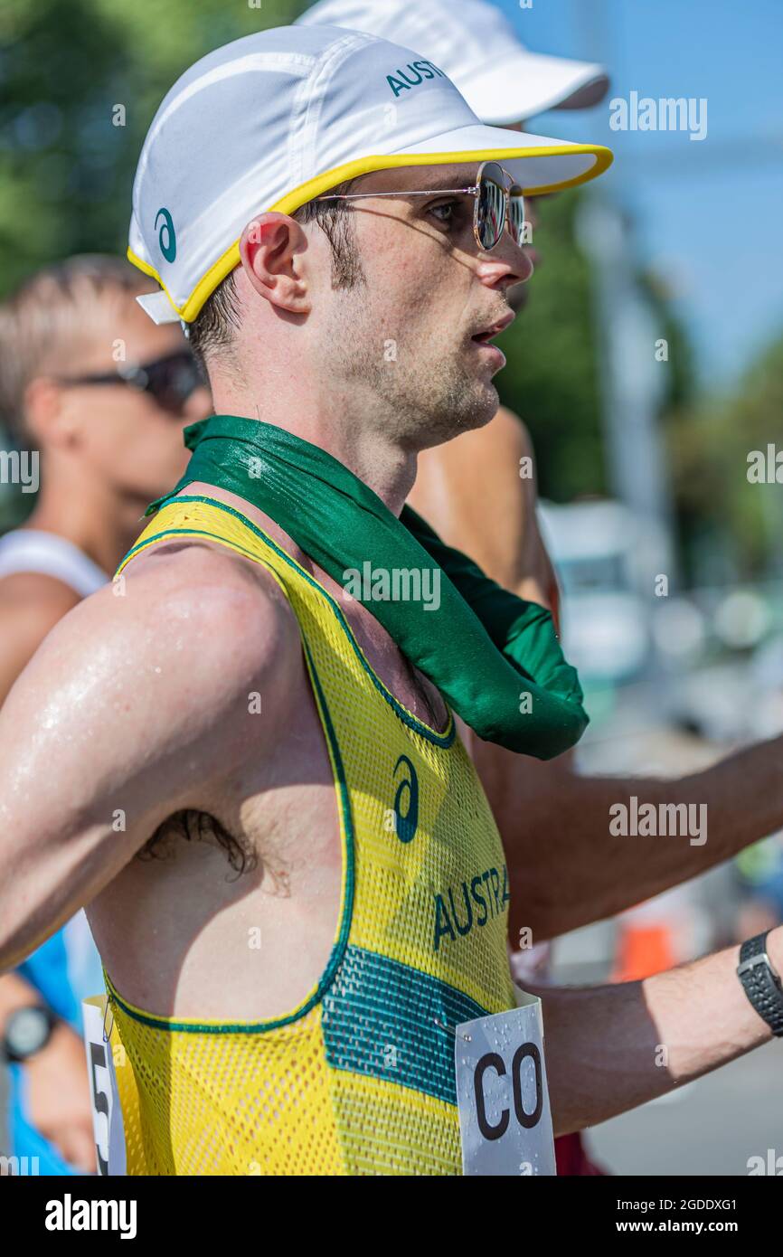 Hokkaido, Japan. 6th Aug, 2021. COWLEY Rhydian (AUS) Athletics : Men's ...