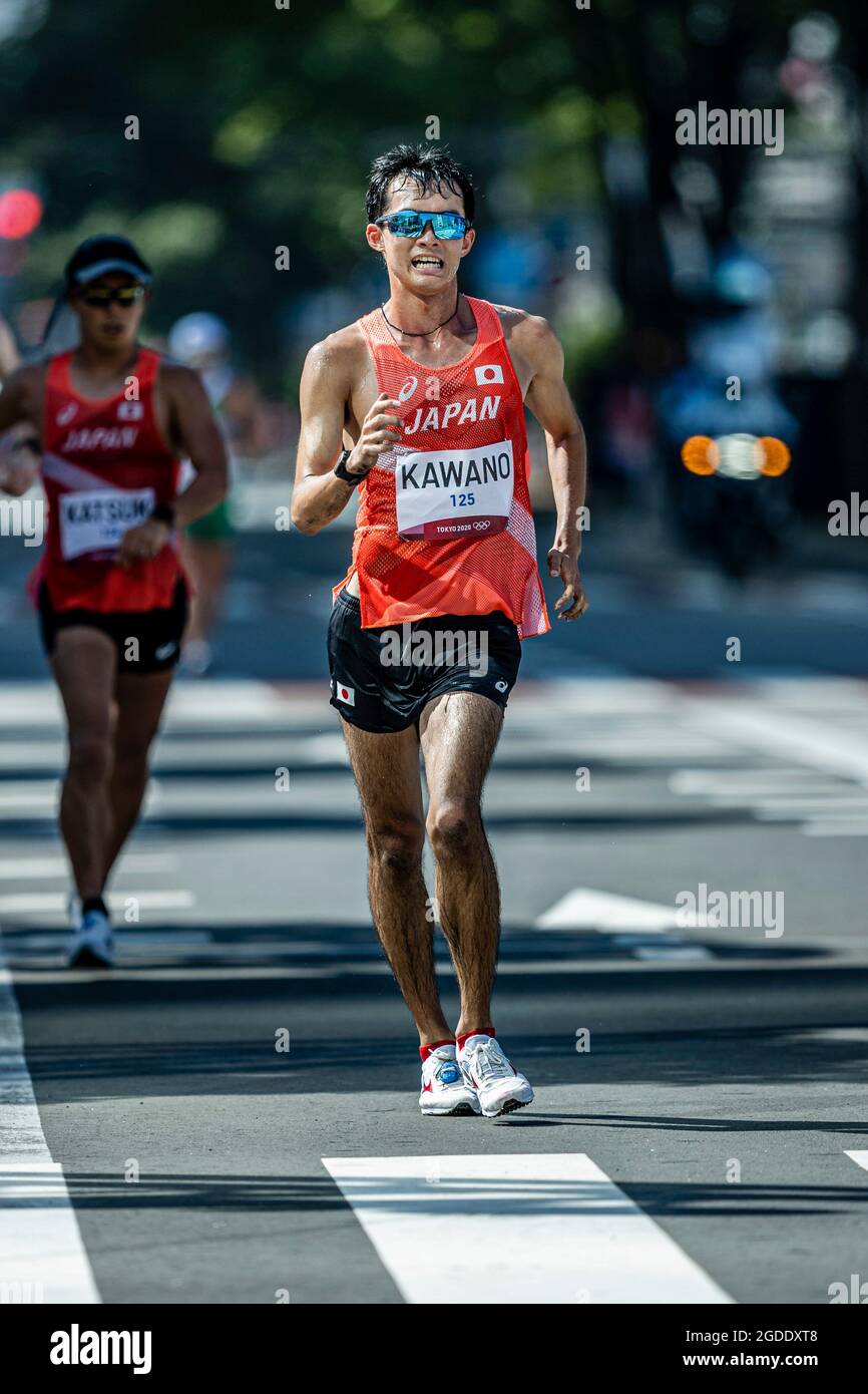 Hokkaido, Japan. 6th Aug, 2021. Masatora Kawano (JPN) Athletics : Men's ...
