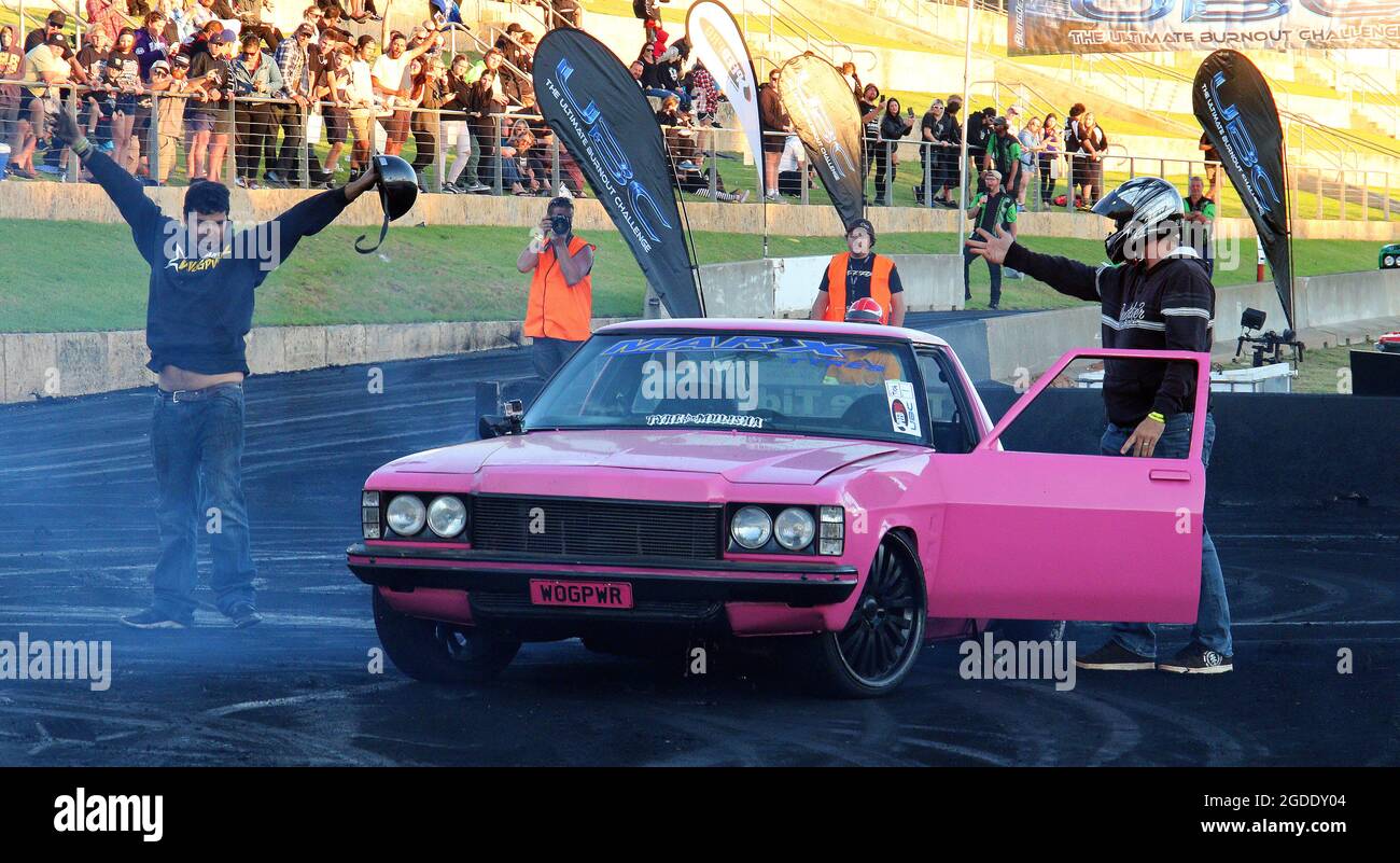 Ultimate Burnout Challenge, Perth Motorplex, Perth, Western Australia ...