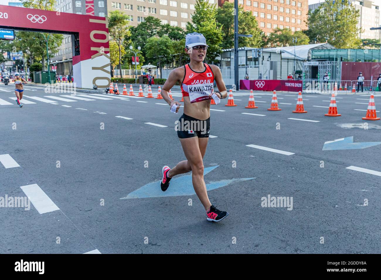 Hokkaido, Japan. 6th Aug, 2021. Kaori Kawazoe (JPN) Athletics : Women's ...