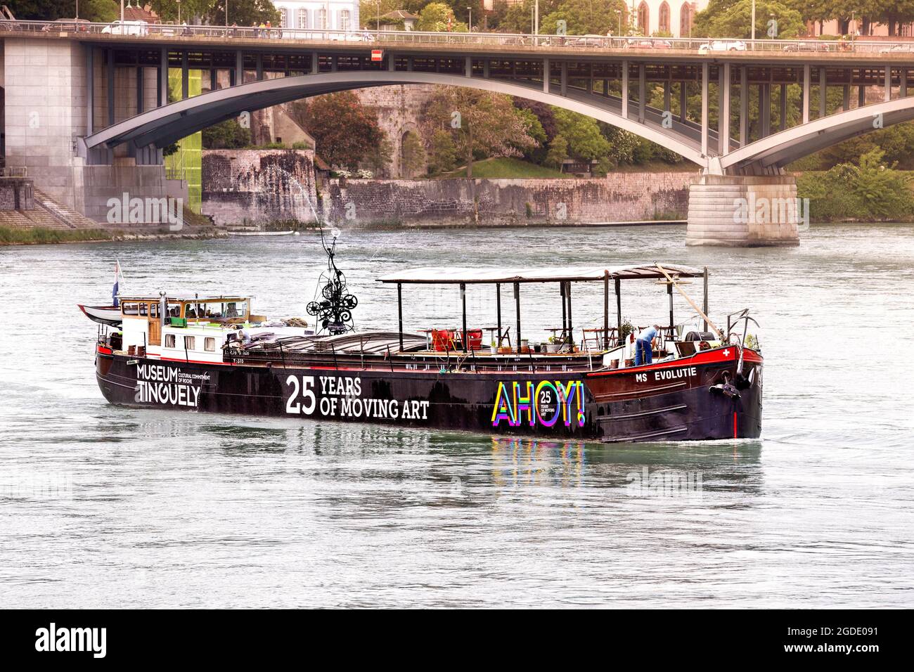Germany. 03rd June, 2021. The converted cargo ship MS Evolutie on the ...