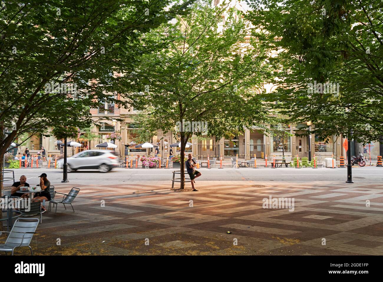 Berczy Park Claude Cormier CCxA Stock Photo - Alamy