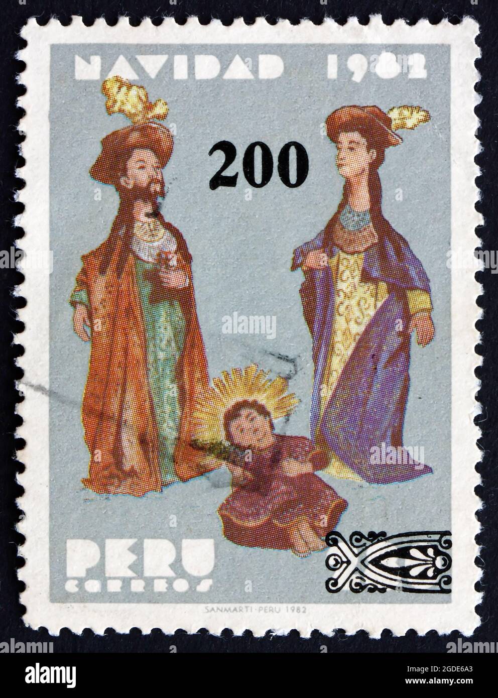 Peruvian postage stamp peru hi-res stock photography and images - Alamy