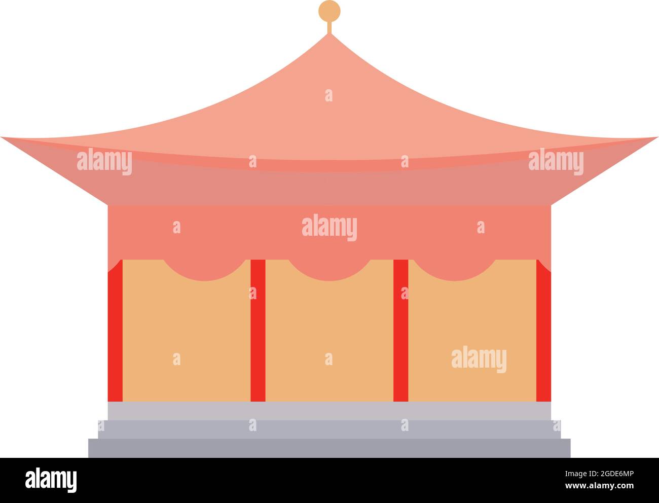 chinese house design Stock Vector Image & Art - Alamy