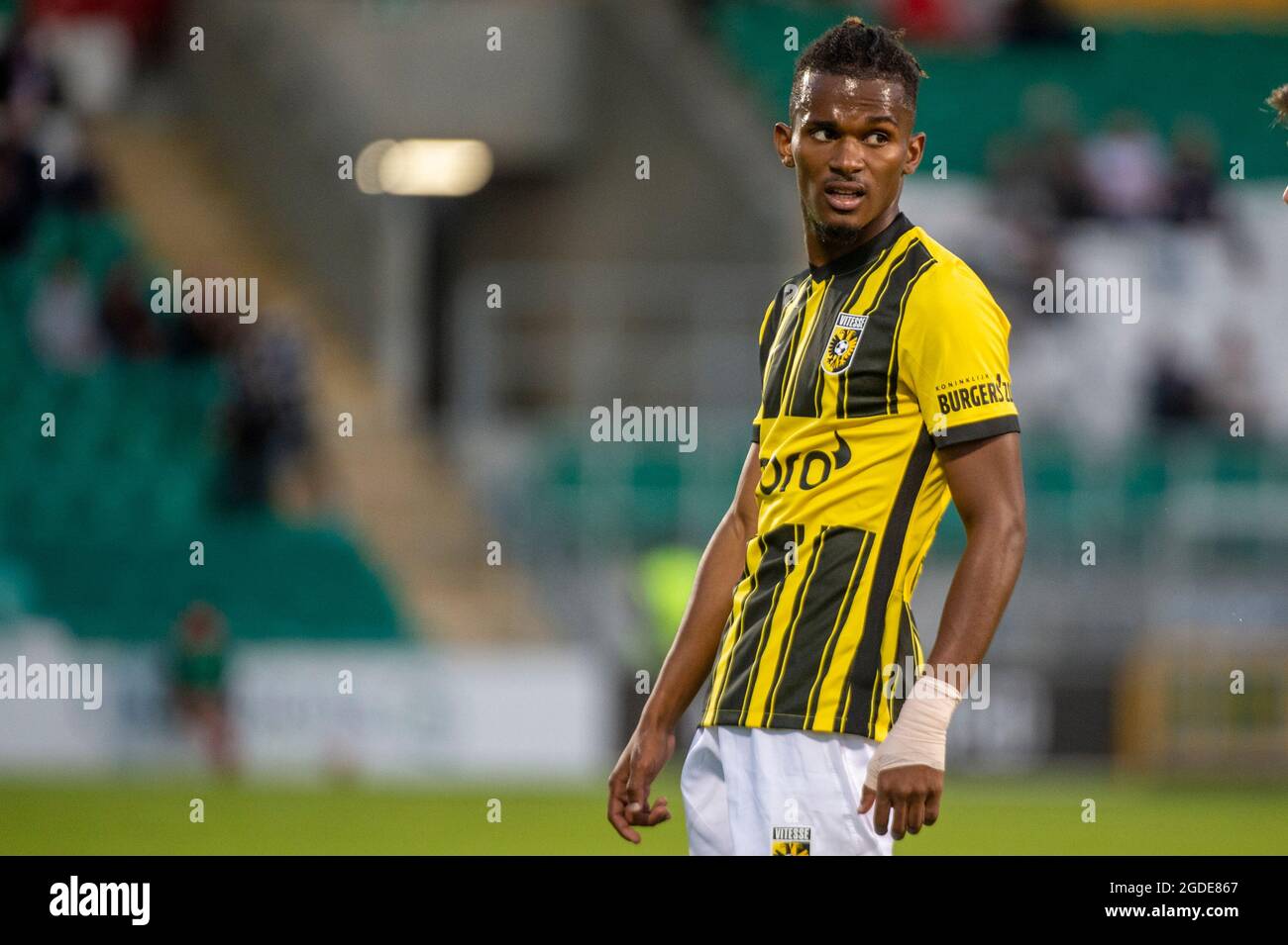 Yann Gboho of Vitesse looks on during the UEFA Europa Conference League ...