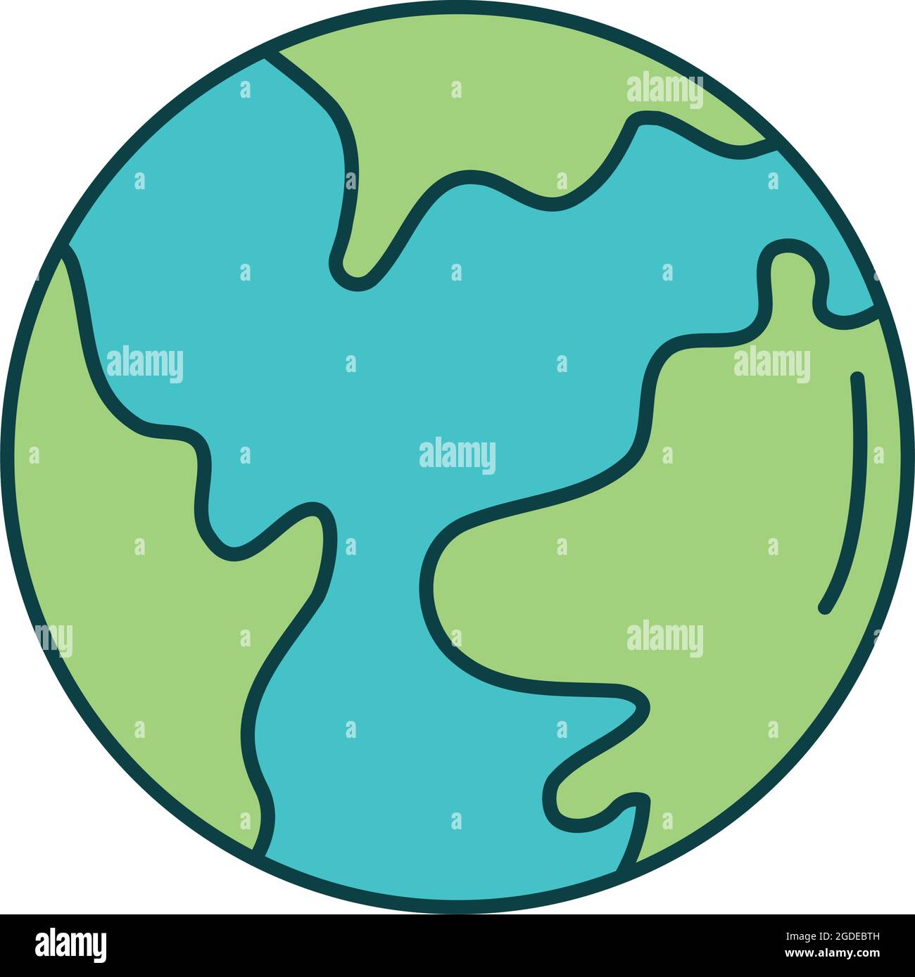 pretty planet earth Stock Vector Image & Art - Alamy