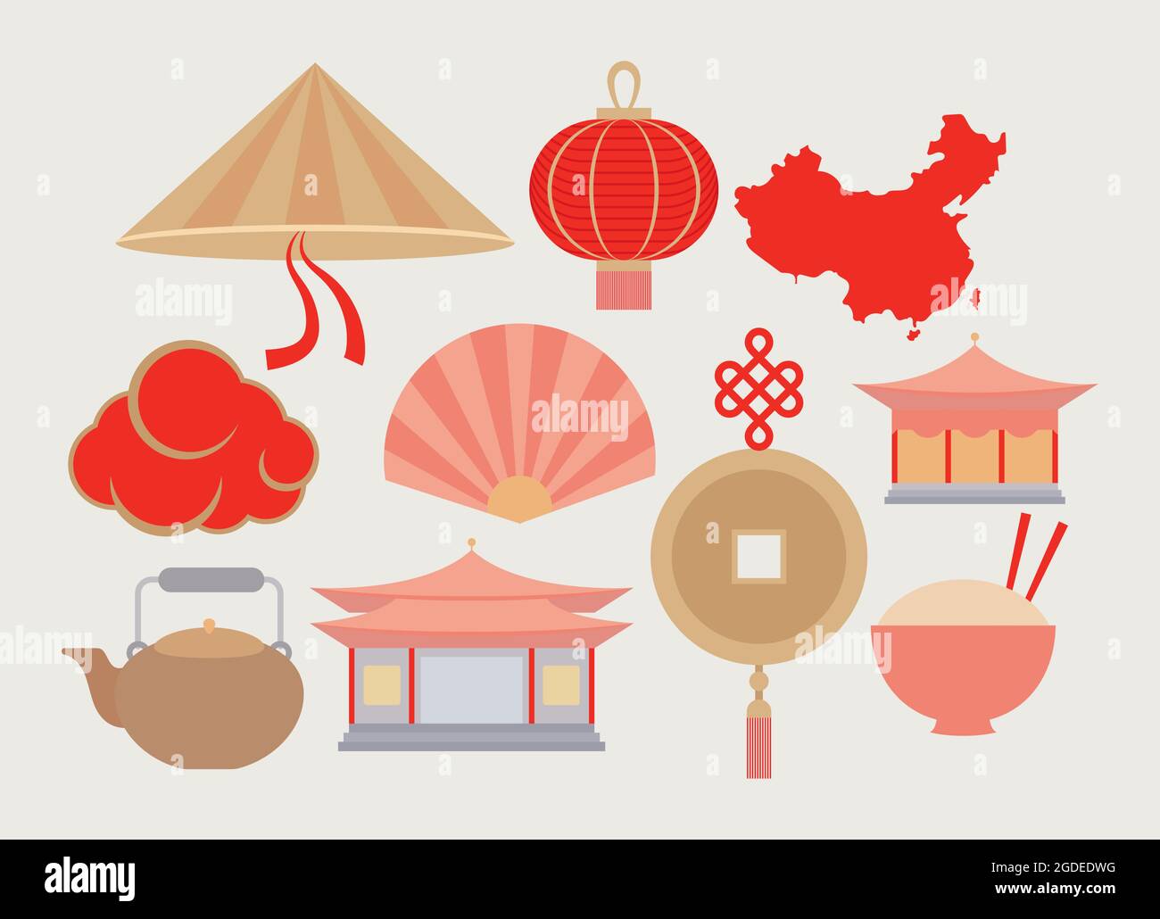 pretty chinese items Stock Vector Image & Art - Alamy