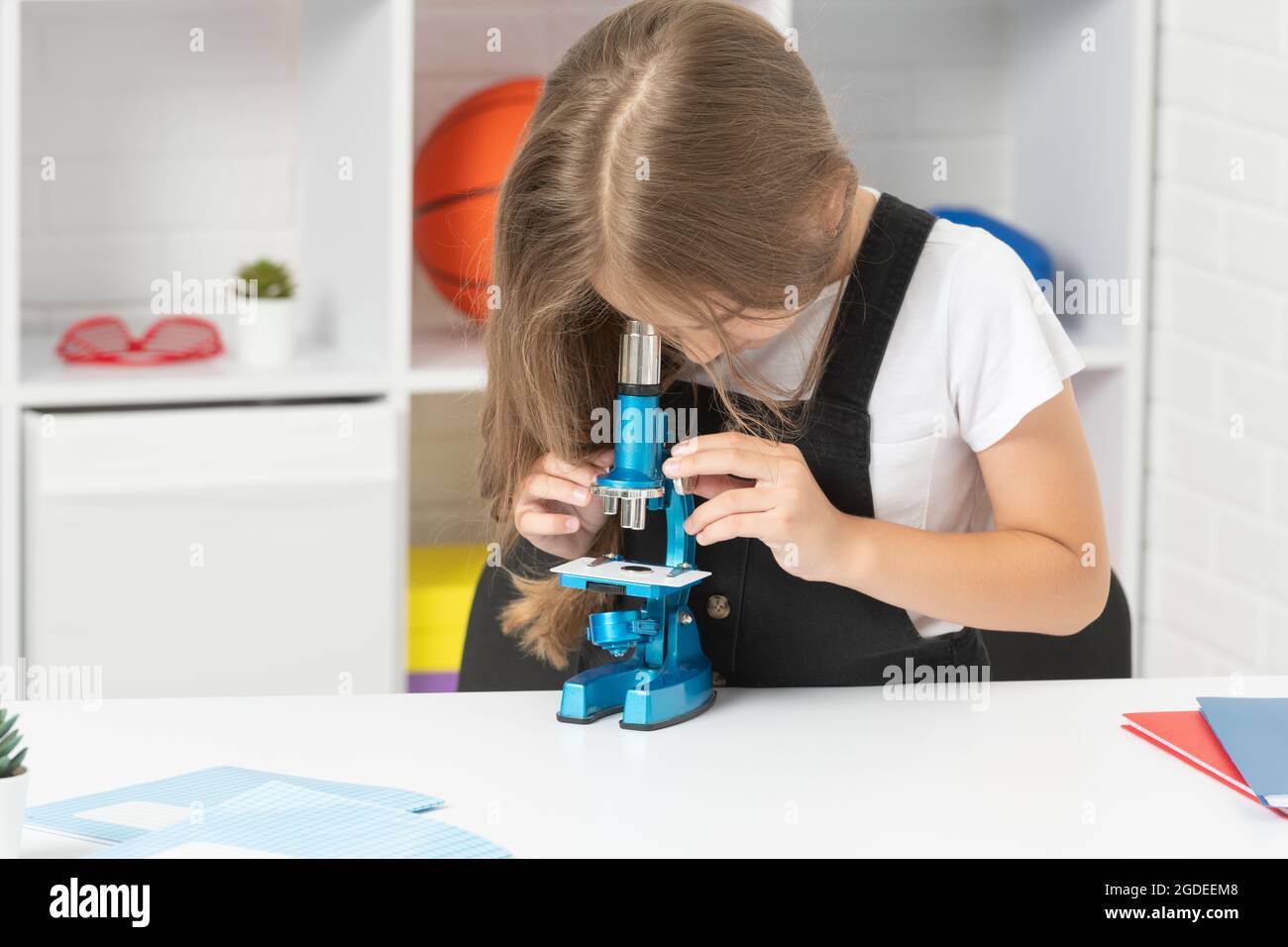 Child science hi-res stock photography and images - Alamy