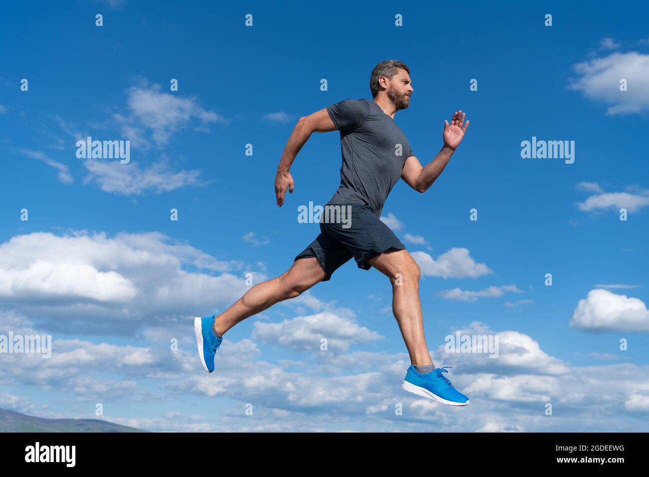 endurance and stamina. sprinter. challenge and competition. sport ...