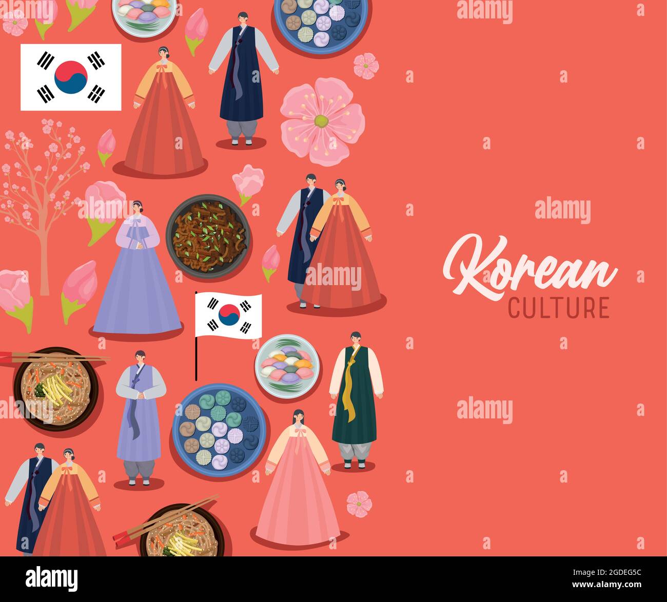 korean culture card Stock Vector Image & Art - Alamy