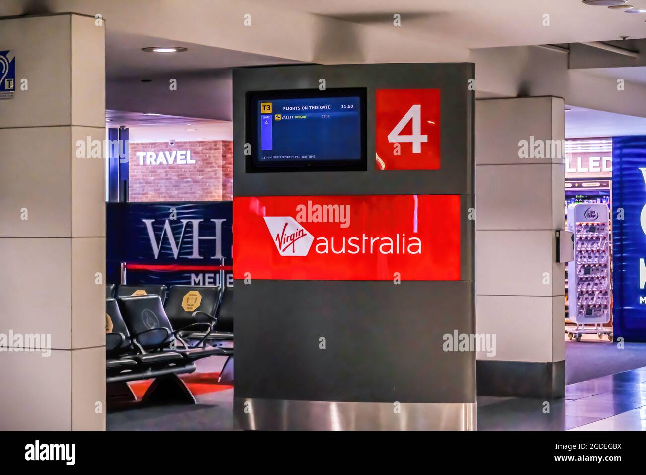 T3 virgin australia terminal hi-res stock photography and images - Alamy