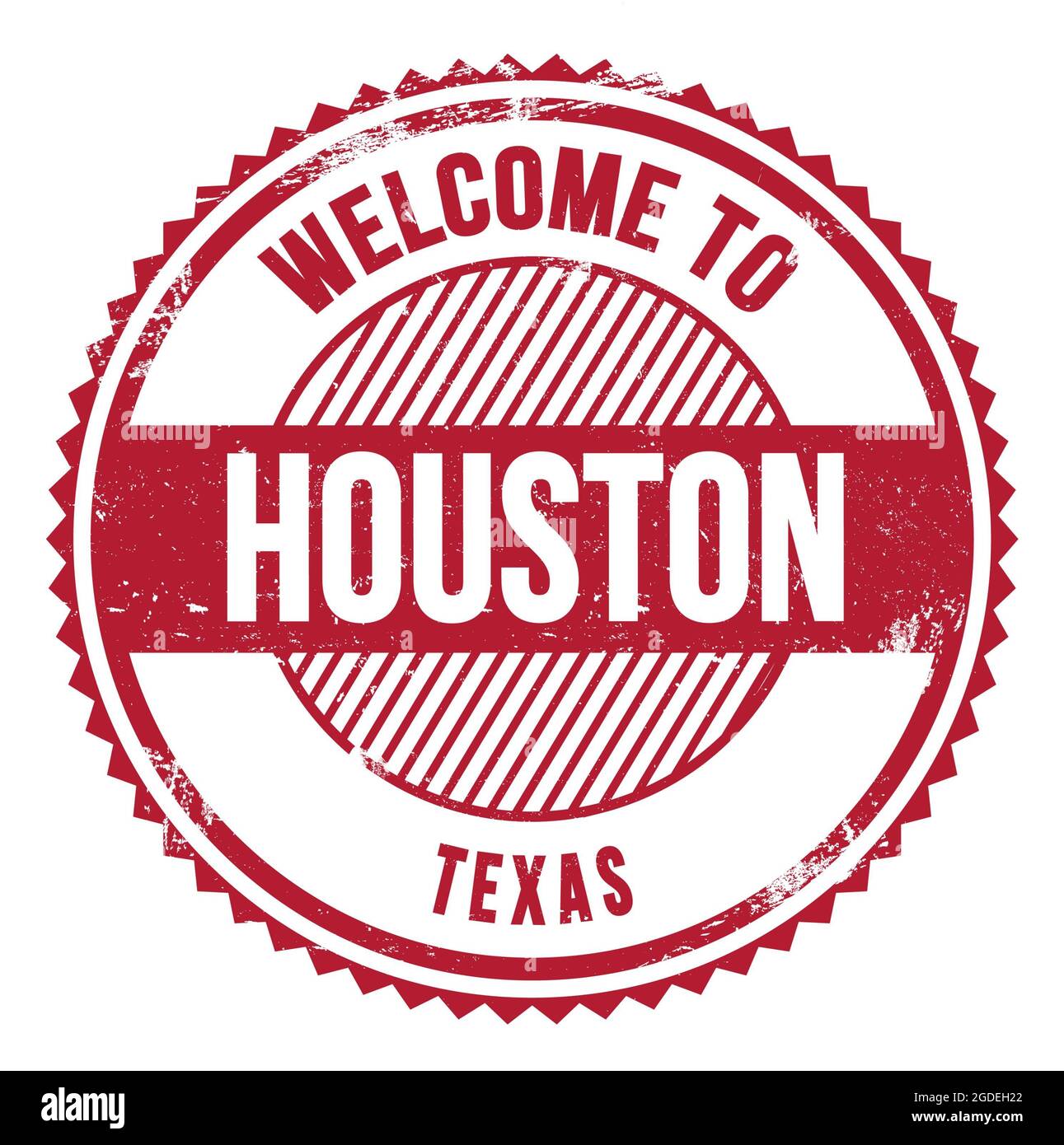 Welcome Houston Stamp High Resolution Stock Photography and Images - Alamy