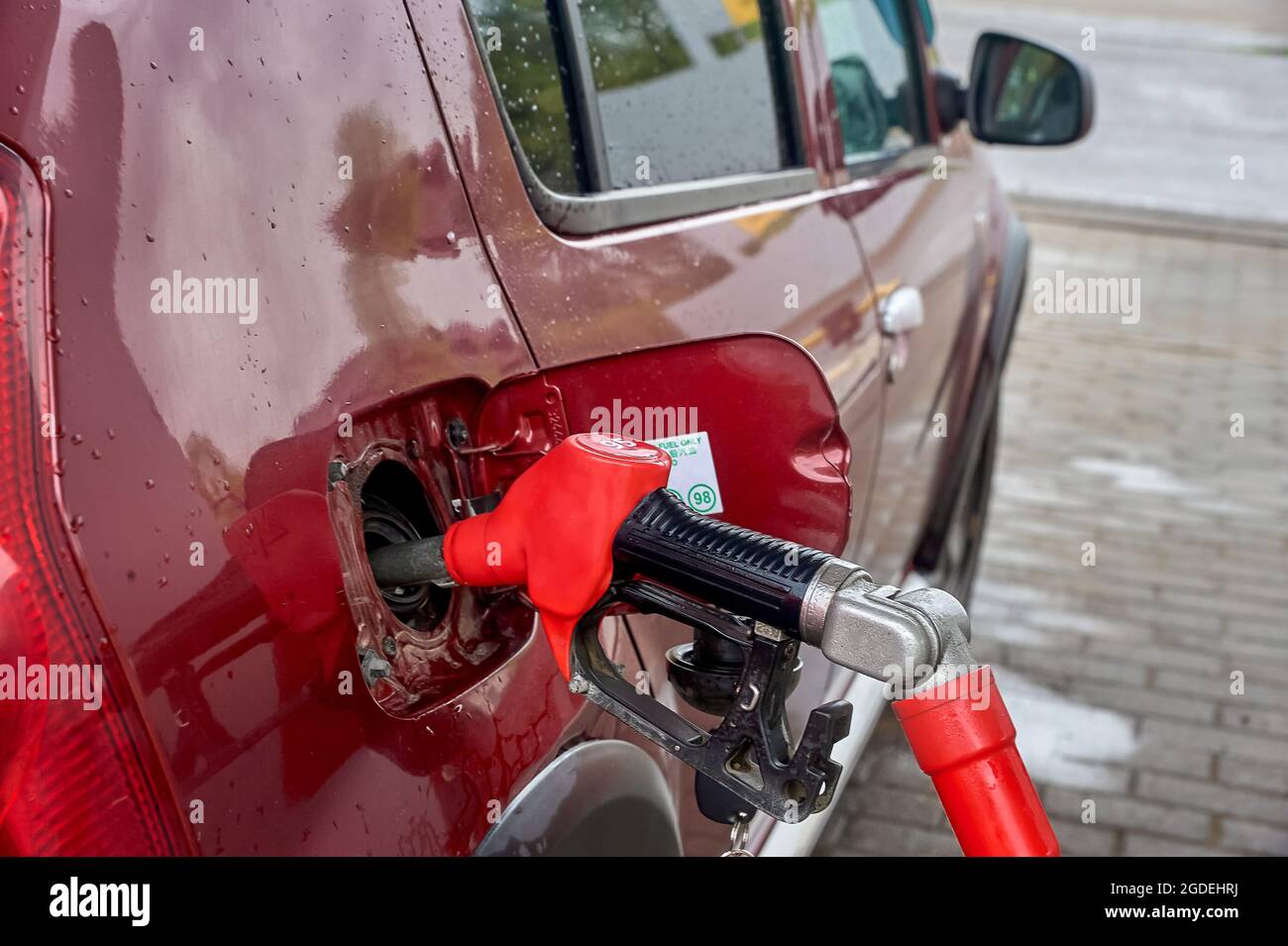 Diesel gas pump gun hi-res stock photography and images - Alamy